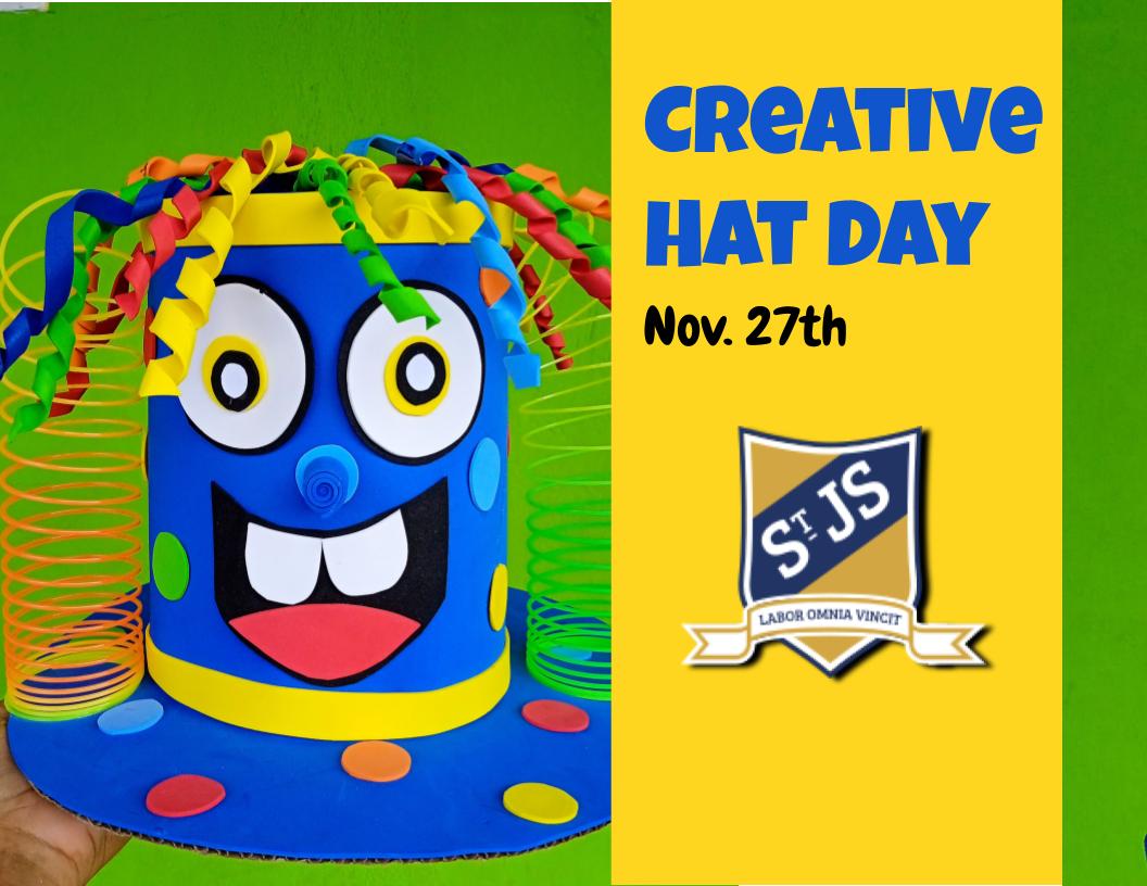 St. Johns Elementary: Creative Hat Day - Riverside School Board